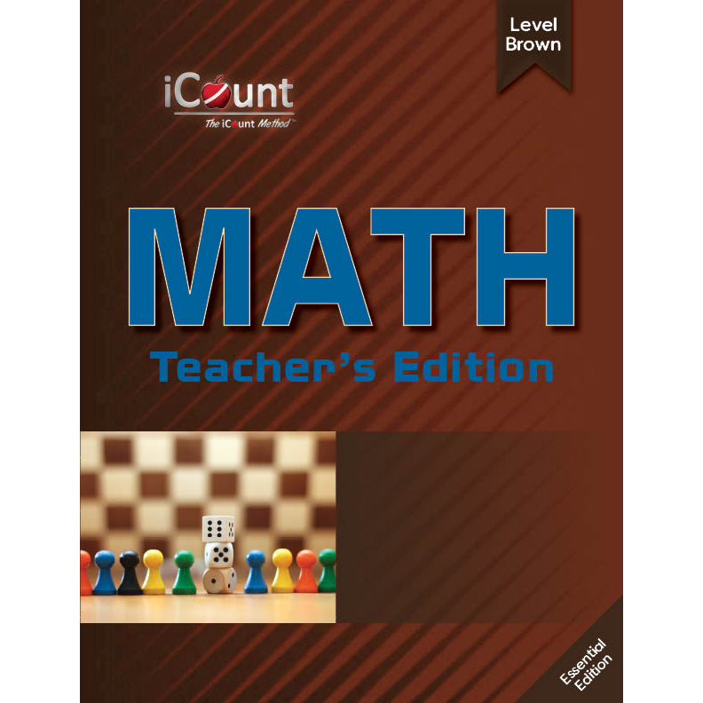 Level Brown Teacher’s Edition Math Book, Essential Line – Menucha ...