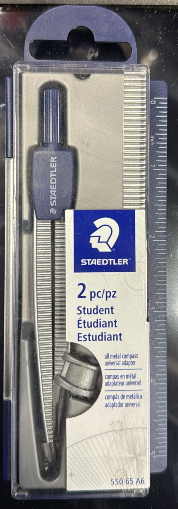 STAEDTLER Advanced Student Compass 2 Piece Set - Metal Compass ...