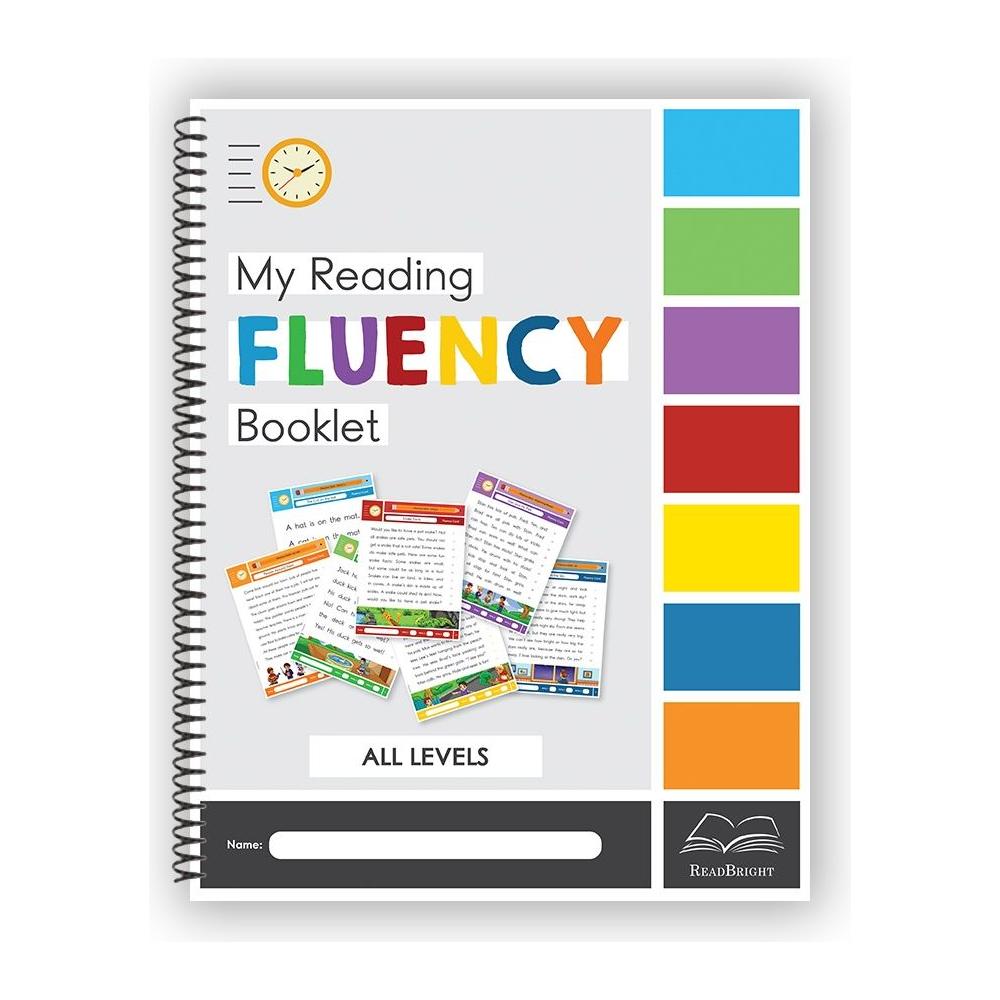 My Reading Fluency Booklet - All levels – Menucha Classroom Solutions