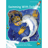 Swimming with Dolphins - Red Rocket Readers – Menucha Classroom Solutions